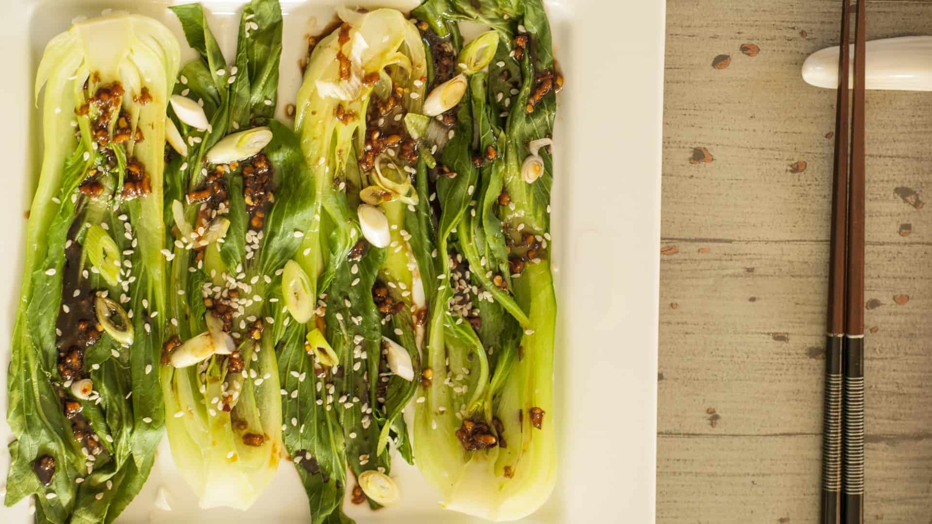 Easy Stir Fried Pak Choi - Lost in Food