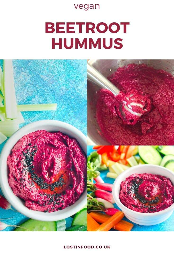 beetroot hummus | Lost in Food