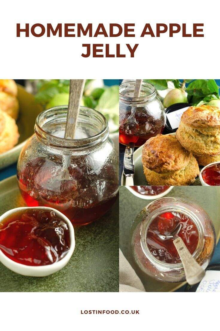 Homemade Apple Jelly - Lost in Food