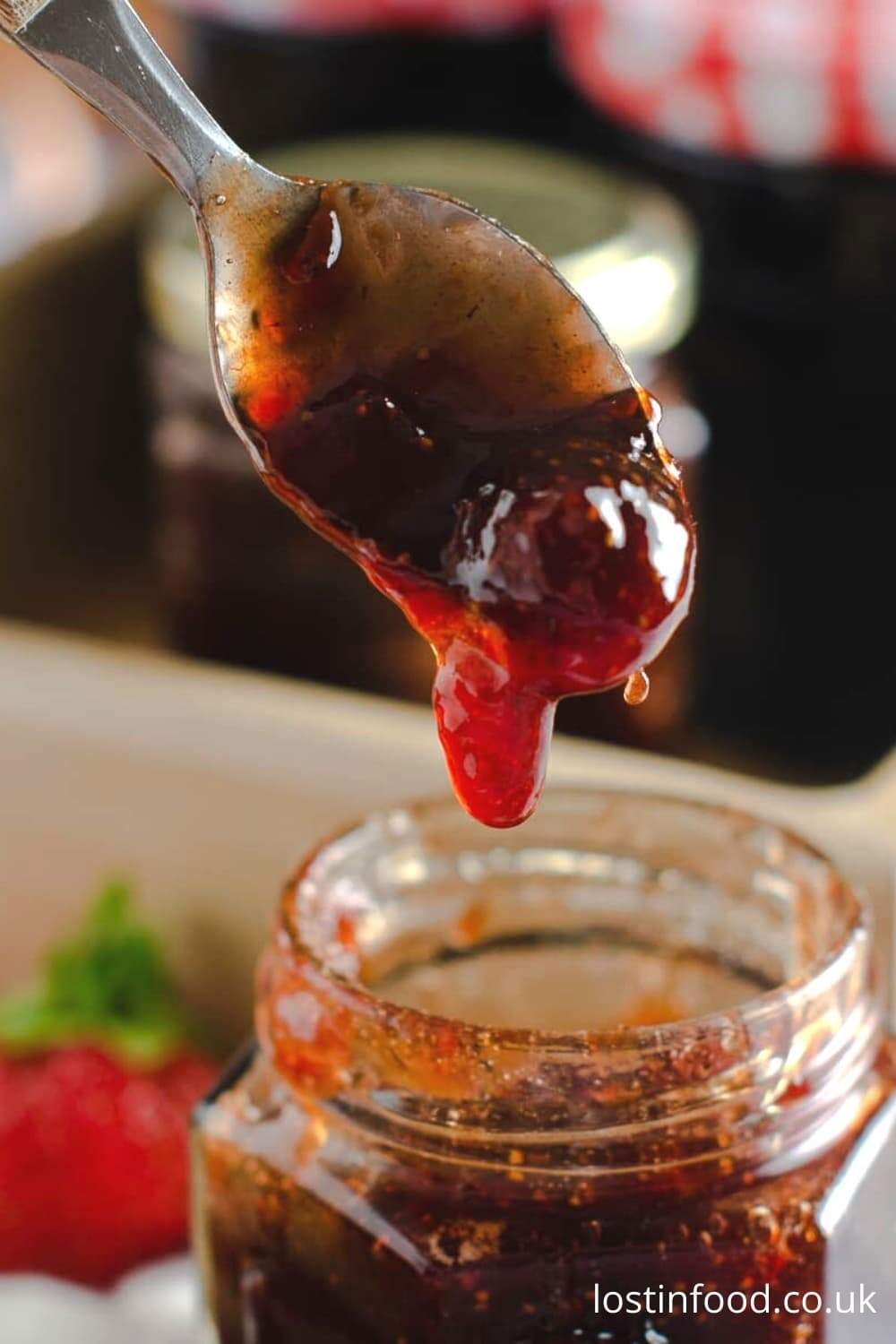 Scottish Strawberry Jam - Lost in Food