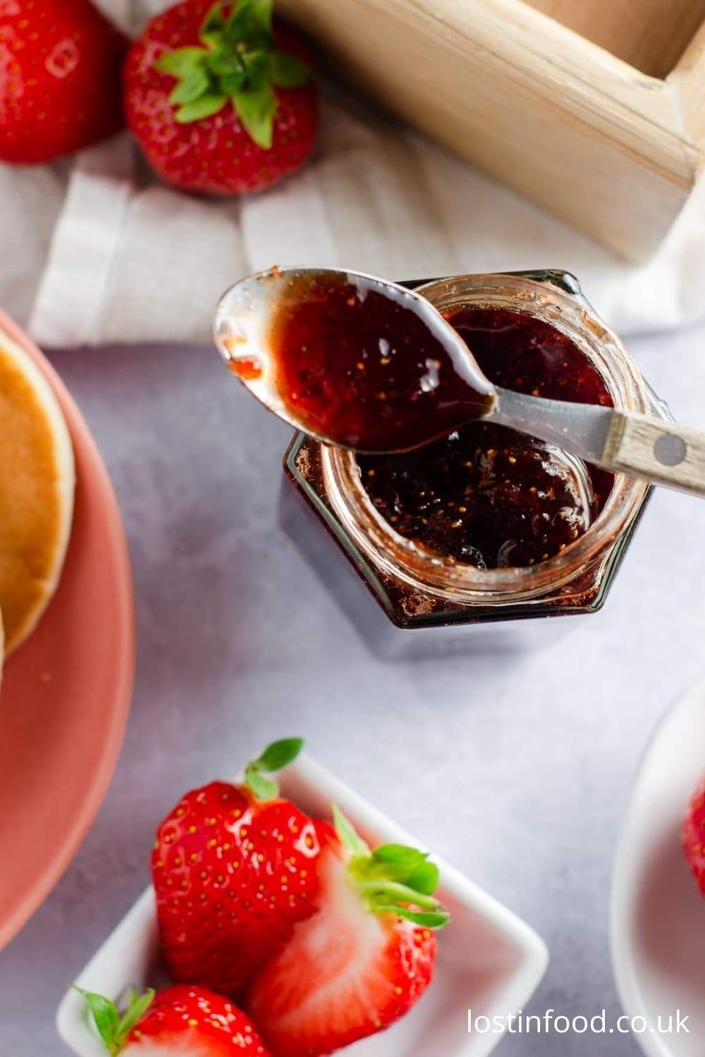 Scottish Strawberry Jam - Lost in Food