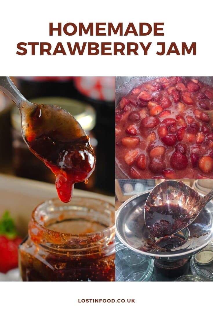 Scottish Strawberry Jam - Lost in Food