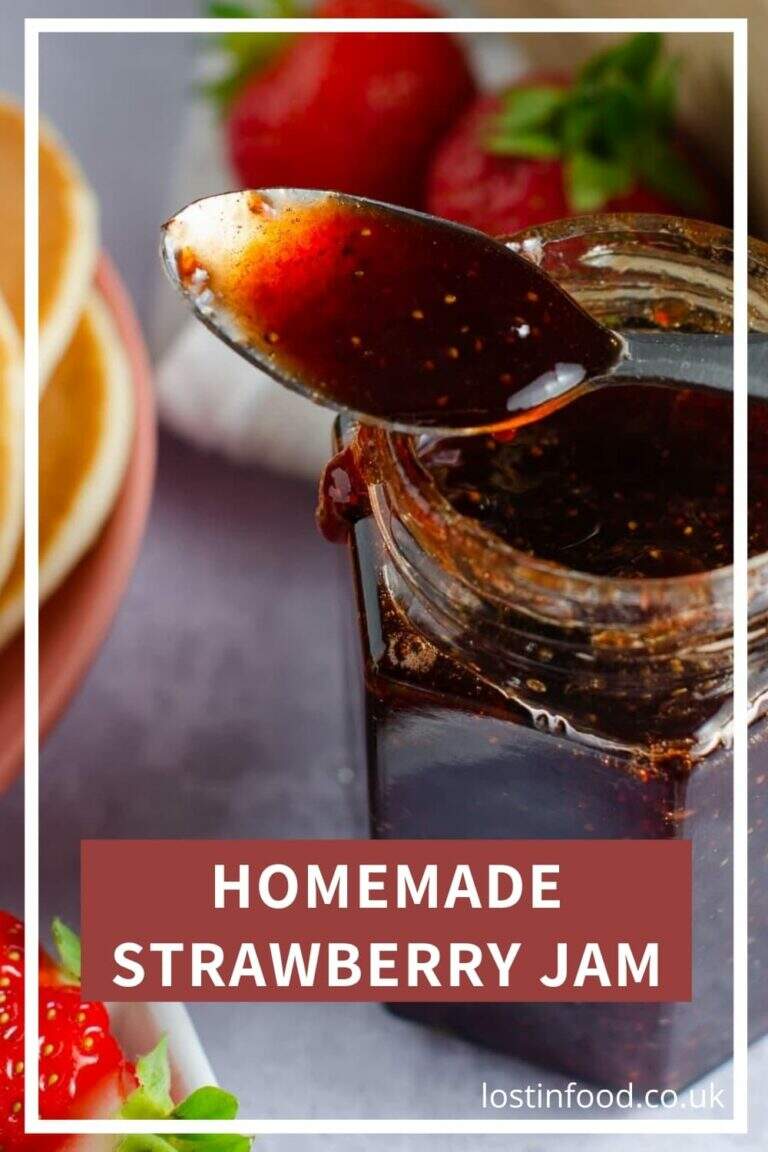 Scottish Strawberry Jam - Lost in Food