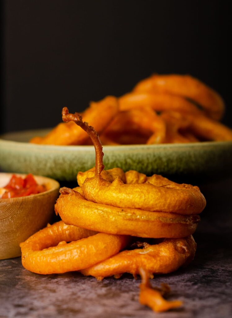 spicy onion rings - Lost in Food