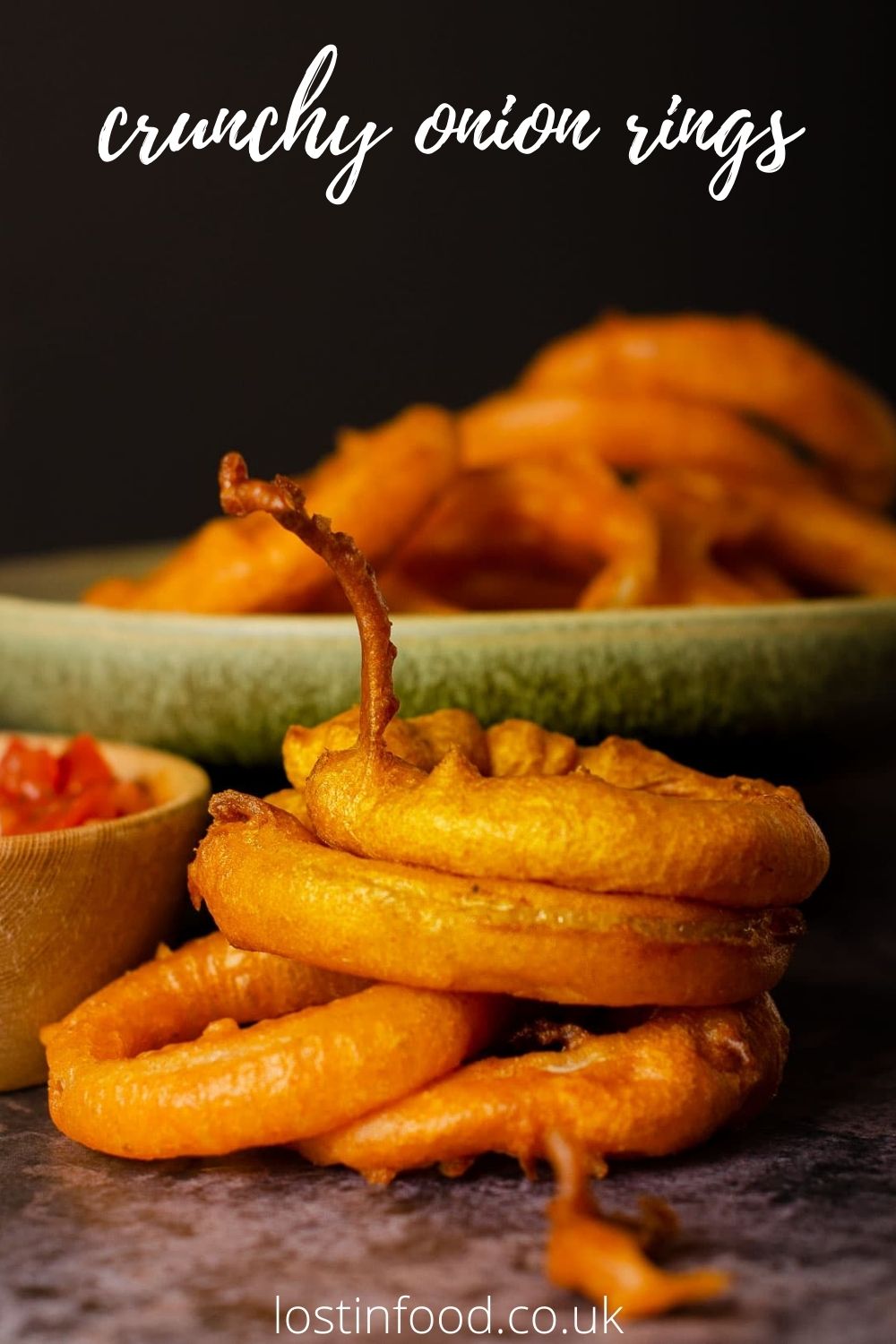 spicy onion rings - Lost in Food