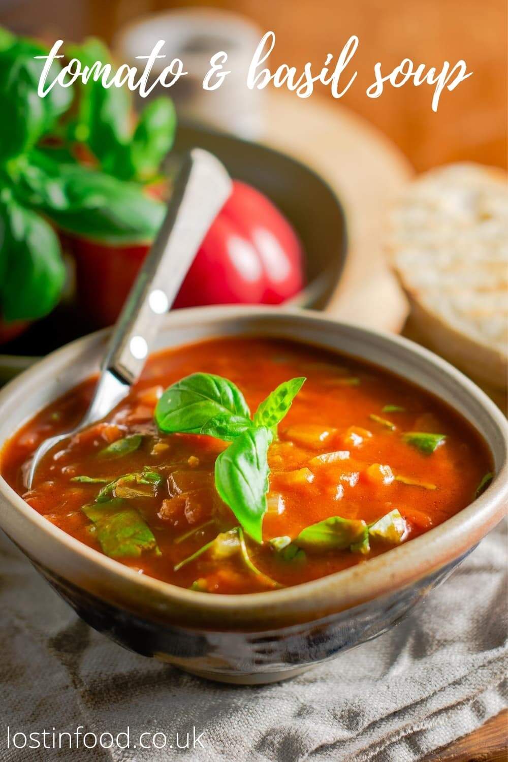 Easy Tomato Basil Soup Lost In Food Easy Tomato Basil Soup Lost In Food