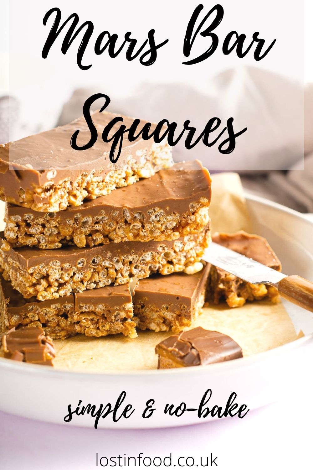 mars bar slice - Lost in Food