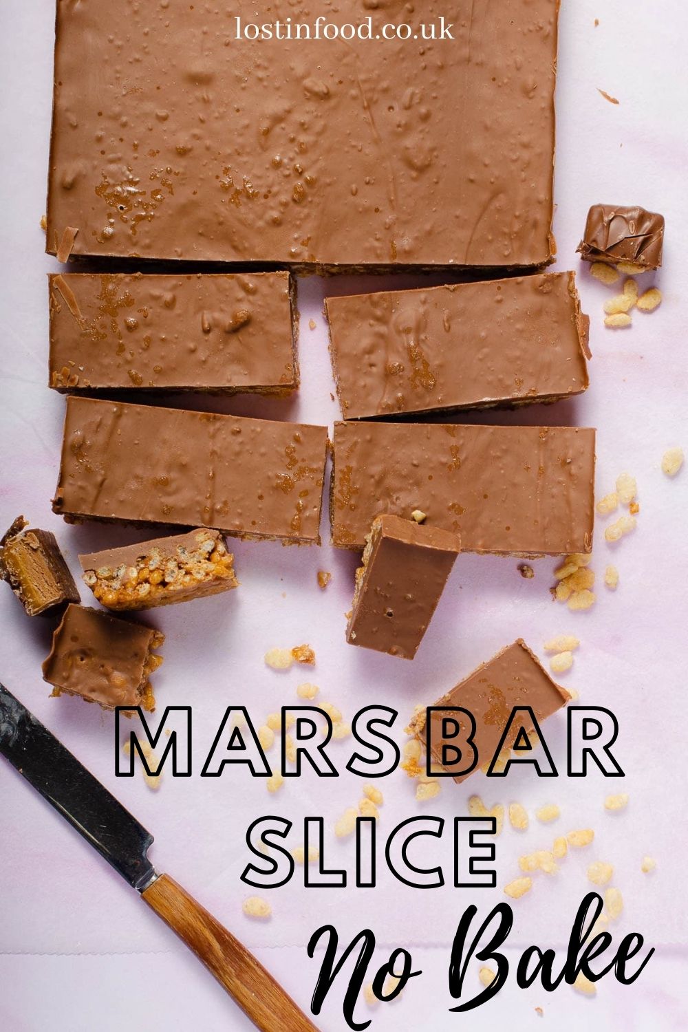 mars bar slice - Lost in Food