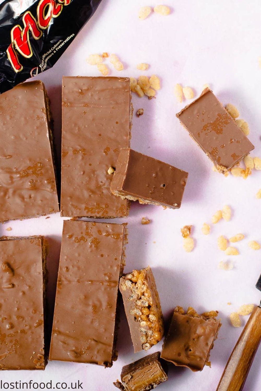 mars bar slice - Lost in Food
