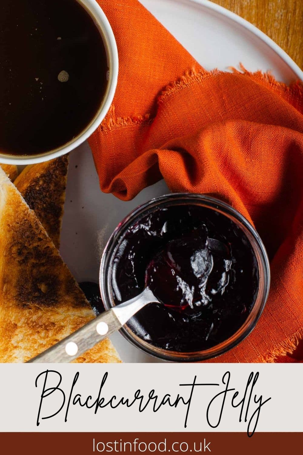 Homemade Blackcurrant Jelly - Lost in Food