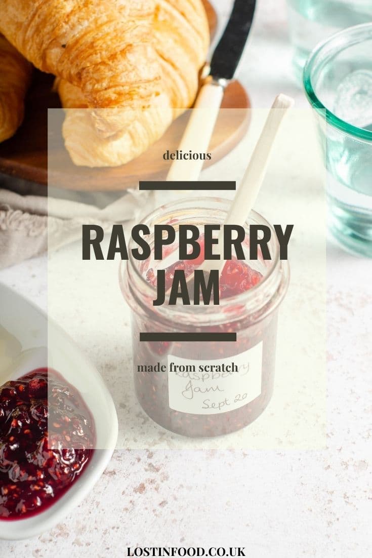 Scottish Raspberry Jam - Lost in Food