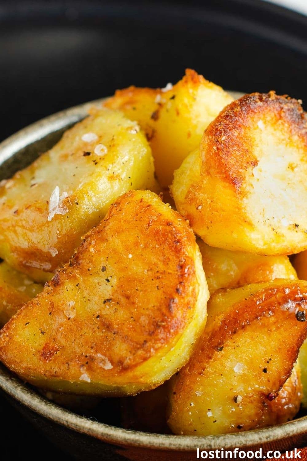 Best Crispy Roast Potatoes - Lost in Food
