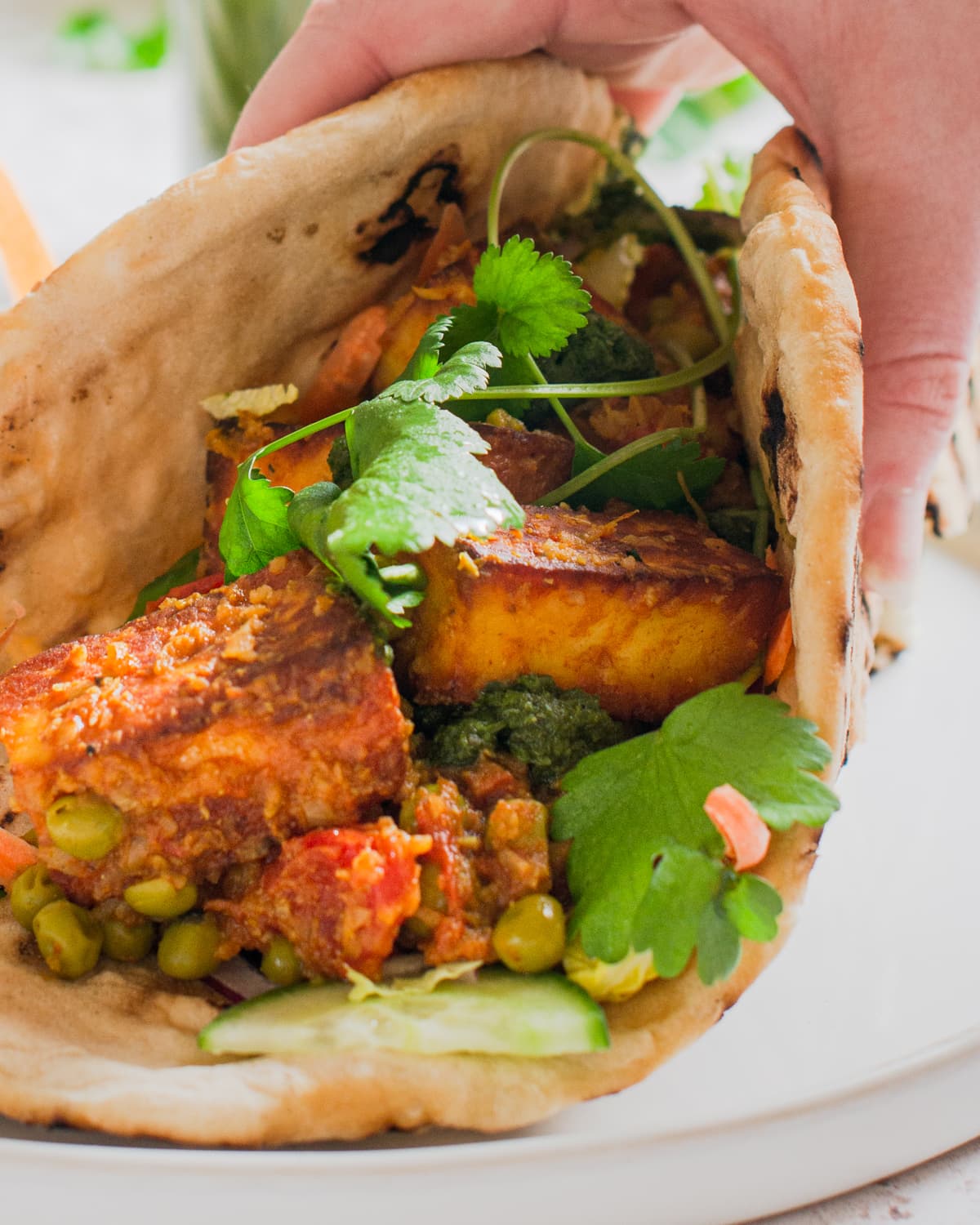 Easy Paneer Curry (Matar Paneer) - Lost in Food