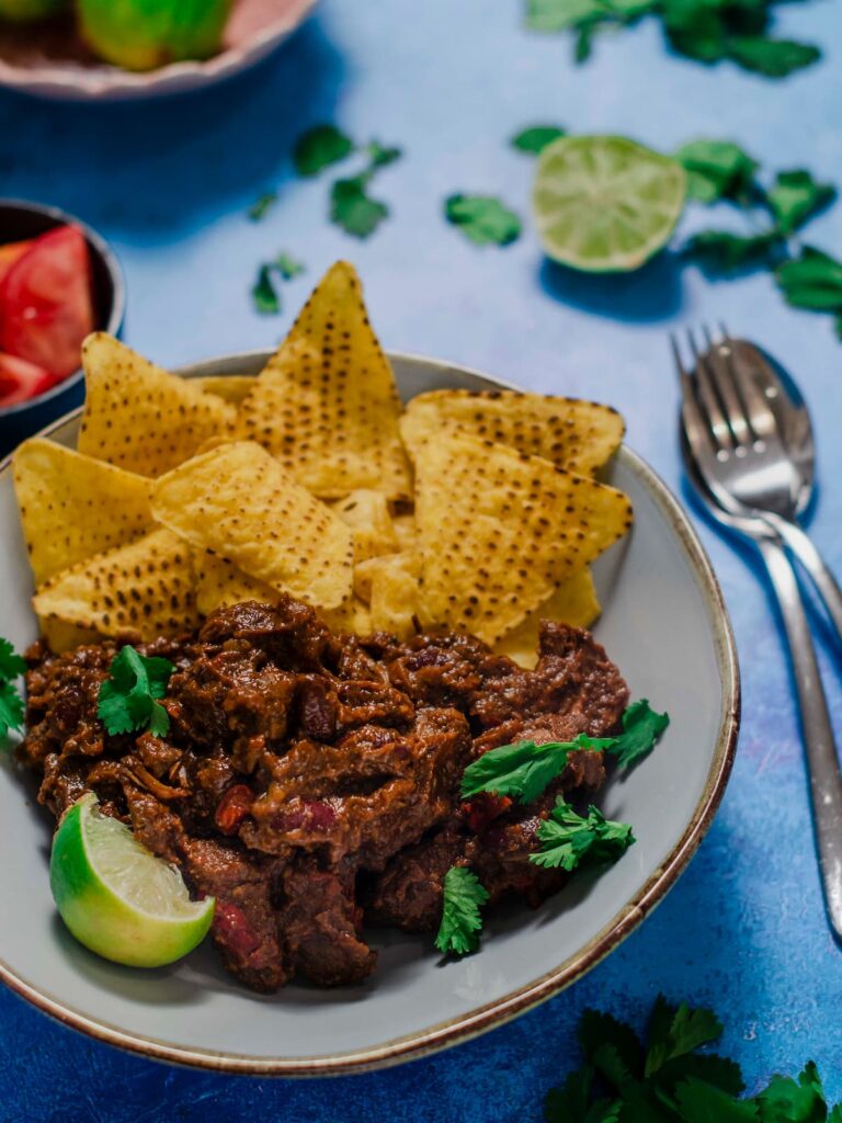 Slow Cooked Chunky Beef Chilli