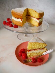 Classic Victoria Sponge Cake - Lost in Food
