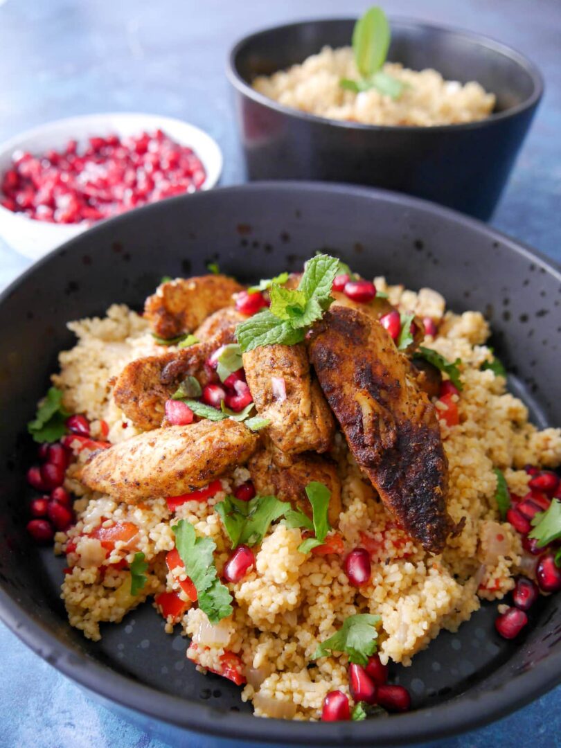 Ras el Hanout Chicken with Spicy Couscous