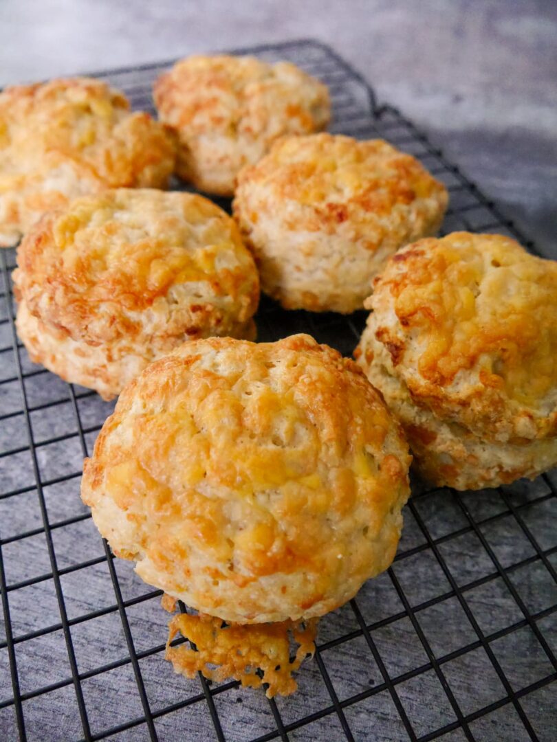 Buttermilk Cheese Scones - Lost in Food