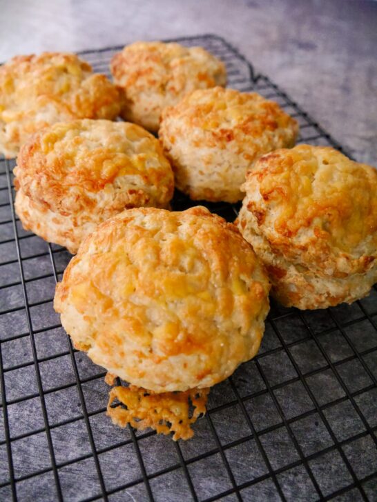 Buttermilk Cheese Scones - Lost in Food