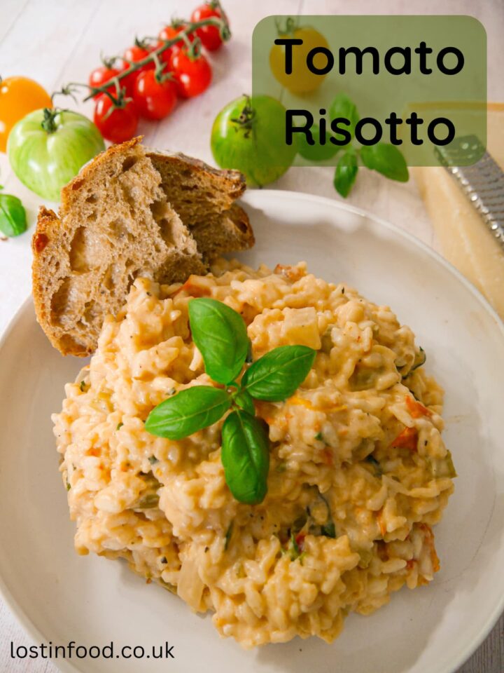 Creamy Tomato Risotto - Lost in Food