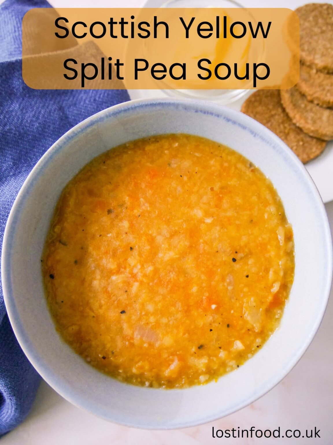 Scottish Yellow Split Pea Soup - Lost in Food
