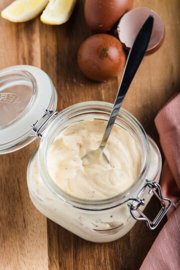 Basic Mayonnaise Recipe - Lost in Food