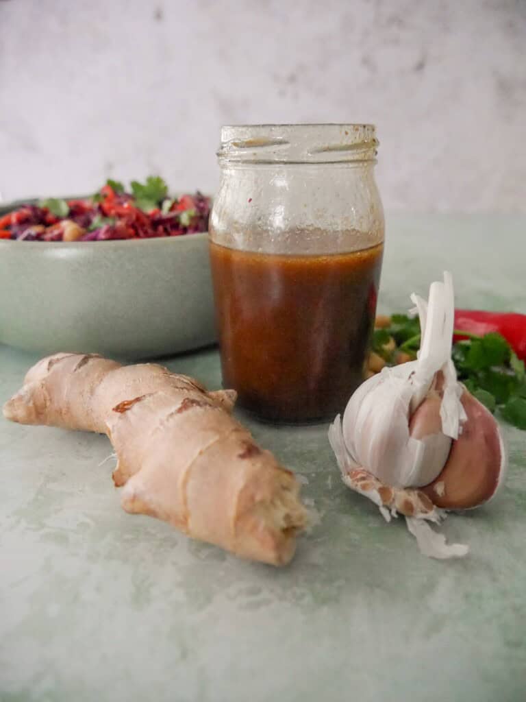 Easy Soy & Ginger Dressing - Lost in Food
