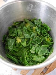 Easy Buttered Spring Greens - Lost in Food