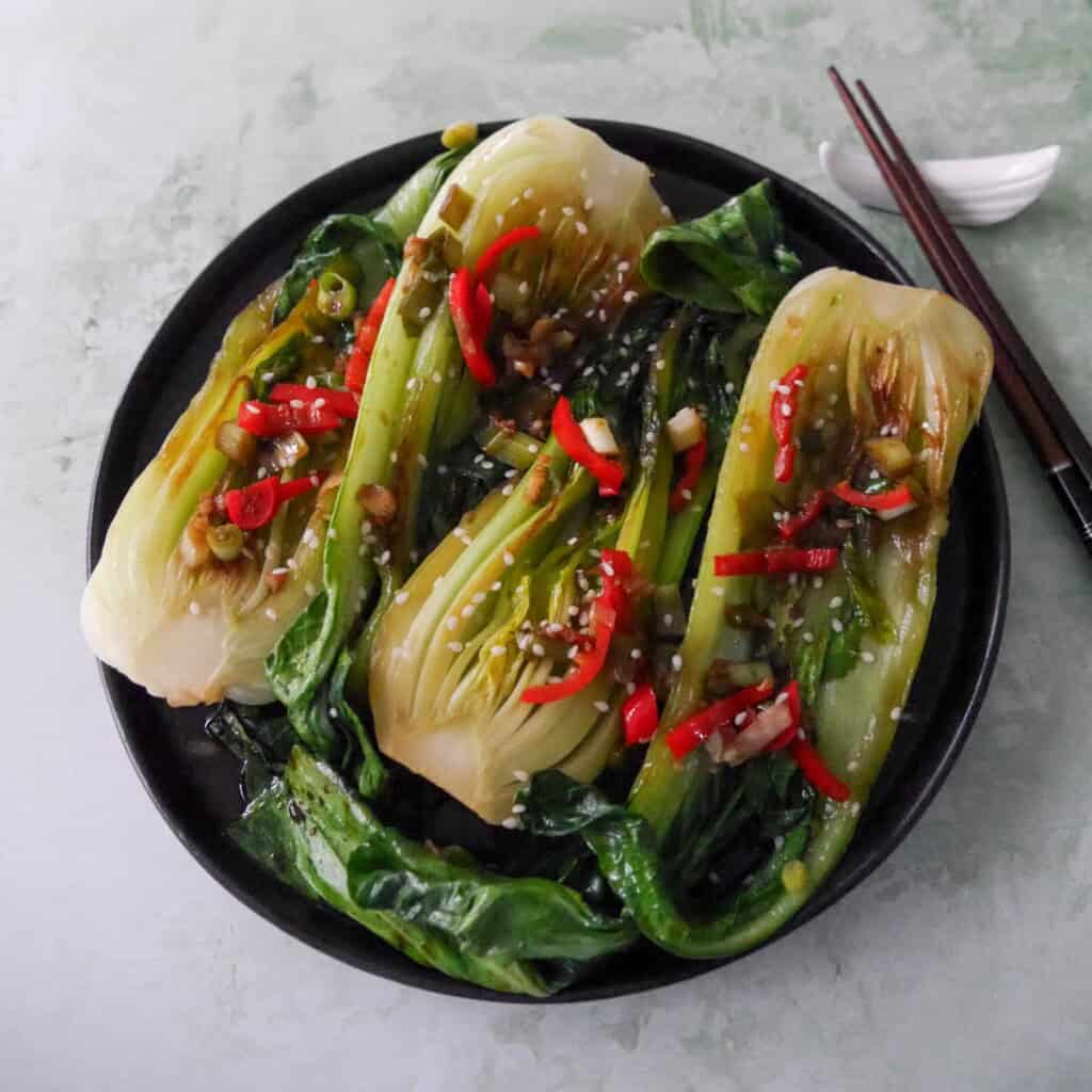 Chinese Stir Fry Pak Choi - Lost in Food